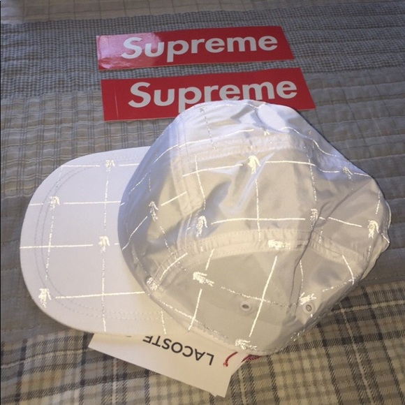 Supreme | Accessories | Supremelacoste Reflective Hat | Poshmark